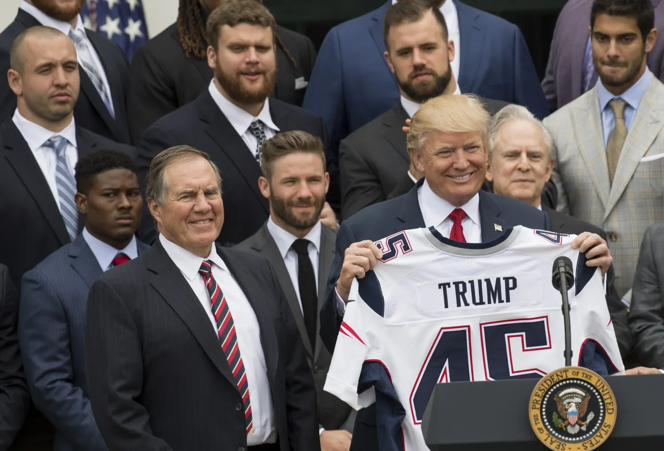 Donald Trump and Bill Belichick Talk Pre-Election Nerves On 'Let's Go ...