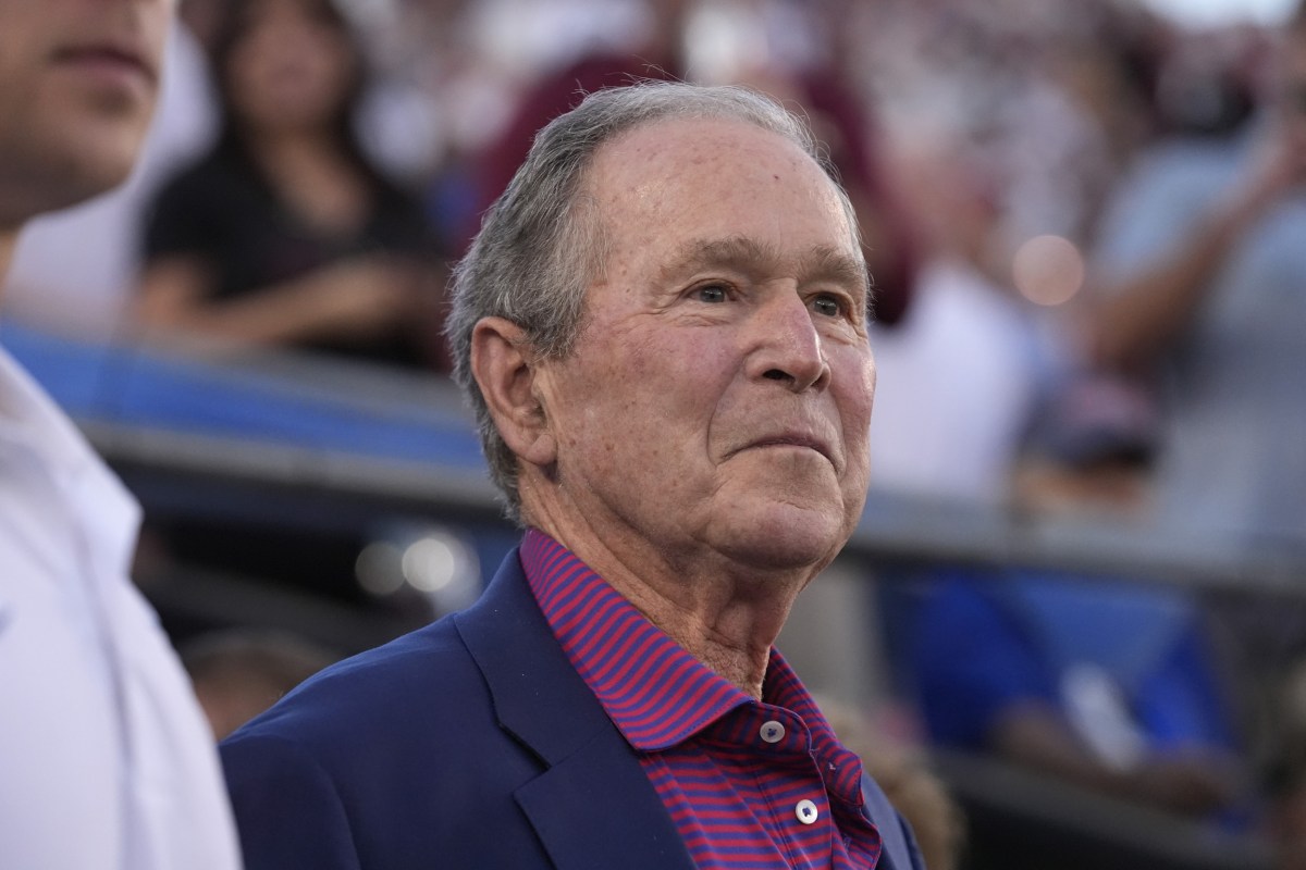 George W. Bush Reacts to Donald Trump Winning Election - Newsweek
