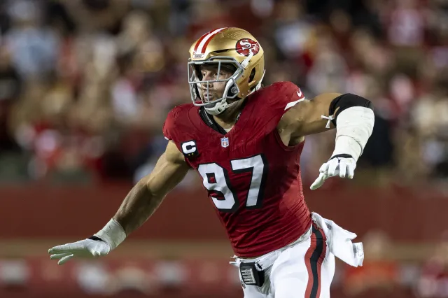 49ers' Nick Bosa Fined by NFL For Wearing MAGA Hat in Postgame ...