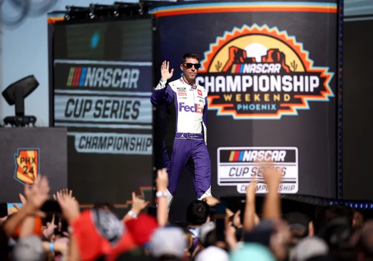 Denny Hamlin Parts Ways with Long-Term Partner After Phoenix Raceway ...