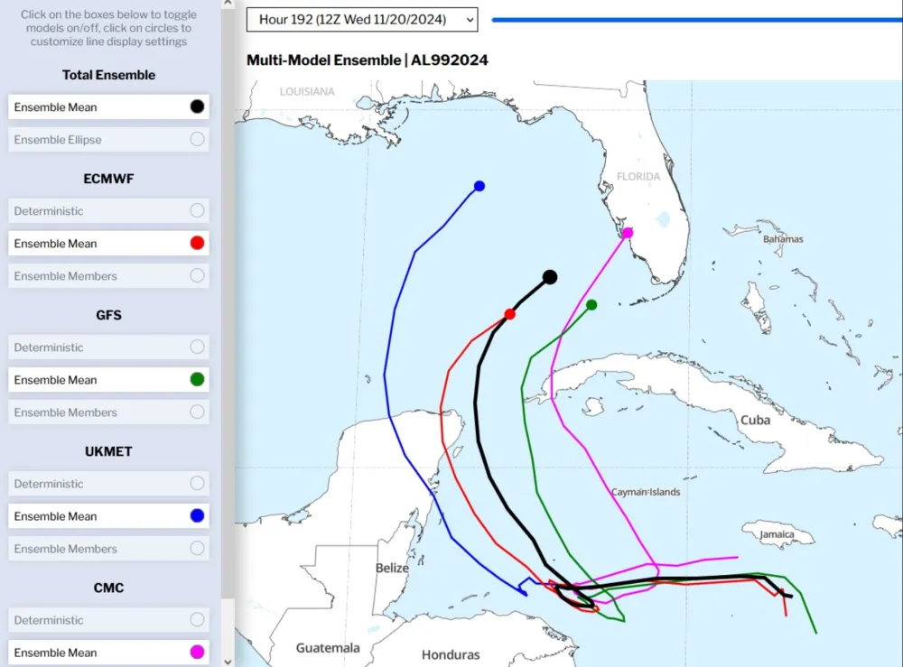 Tropical Storm Sara Path Update, Tracker - Newsweek