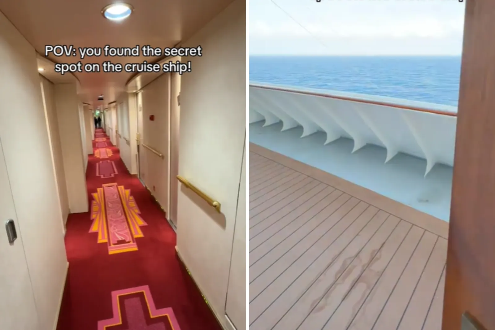 Passenger Reveals Cruise Ship’s ‘Secret Spot’ With Breathtaking View ...
