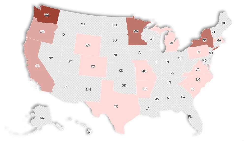 Carrot Recall Map Shows All States Impacted by Deadly E. Coli Outbreak ...