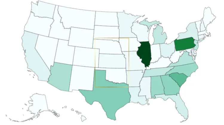 Map Shows States Generating the Most Nuclear Energy - Newsweek