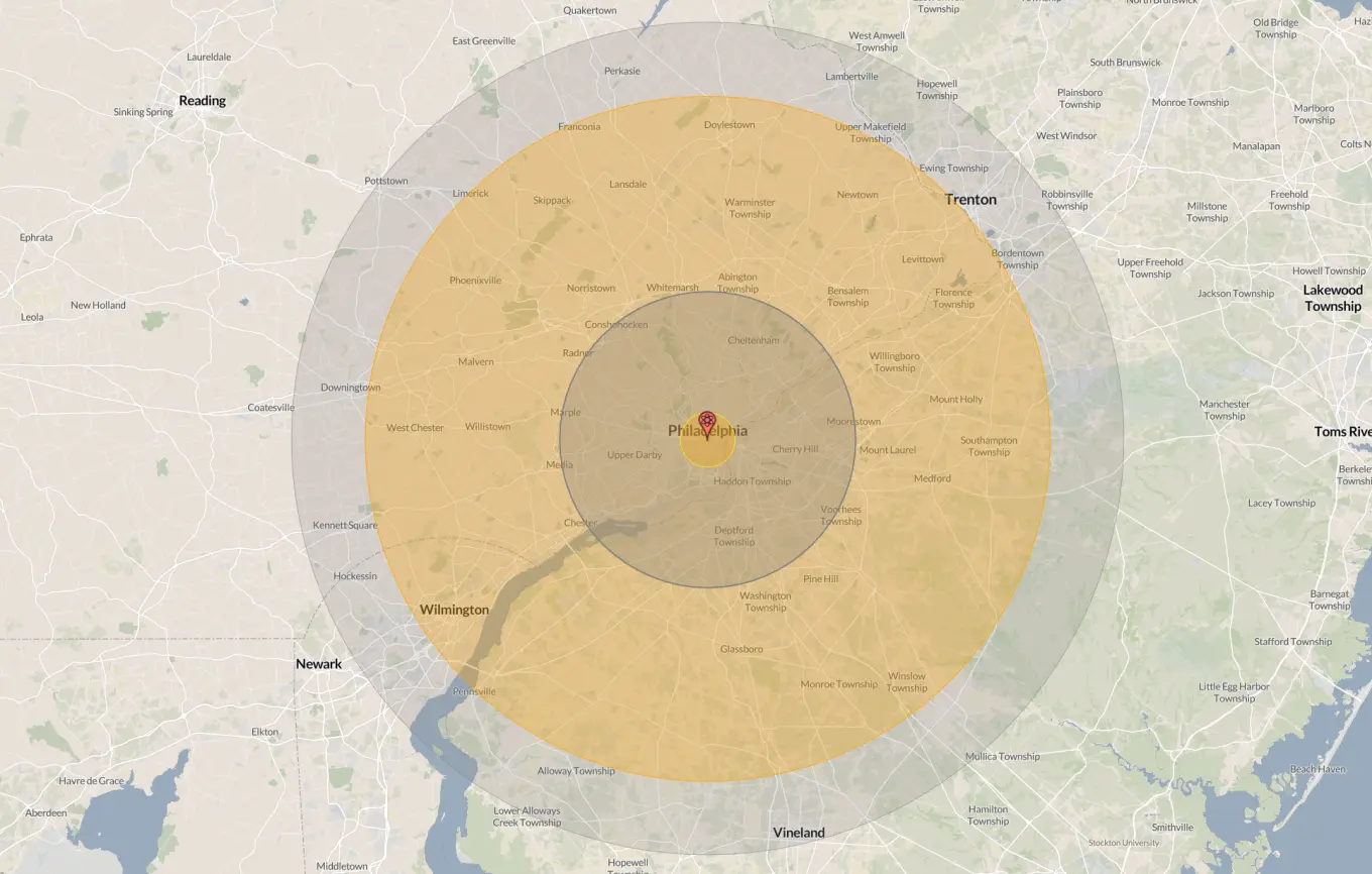 Nuclear Bomb Map Shows Impact of Russian Weapons on Major US Cities ...