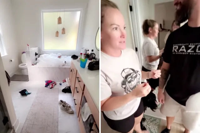 Mom Walks In on Young Son in Bathtub, Unprepared for What She Finds ...