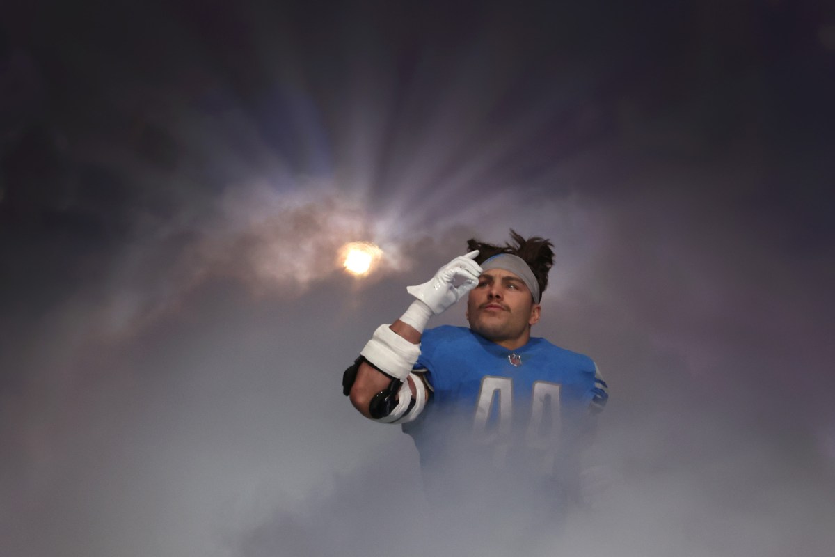 Lions' LB Malcolm Rodriguez Suffers Season-Ending Injury - Newsweek