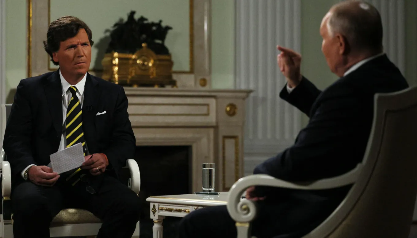 Tucker Carlson Returns to Russia - Newsweek
