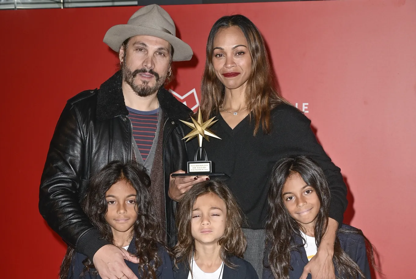 Zoe Saldaña Hits the Red Carpet in Rare Appearance With 3 Sons - Newsweek