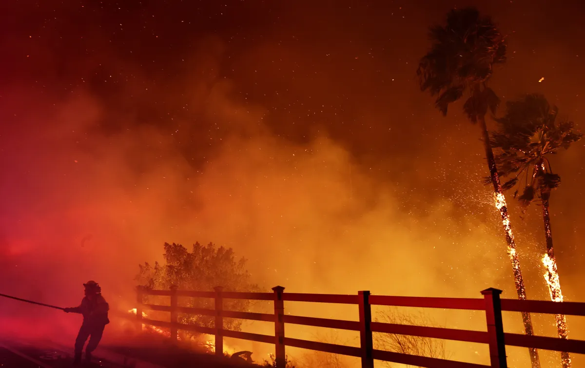 Franklin Fire Tracker: Path, Forecast as California Blaze Spreads ...