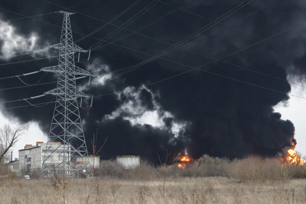 Massive Explosion Rocks Russian Oil Terminal Amid Drone Raid: Video ...