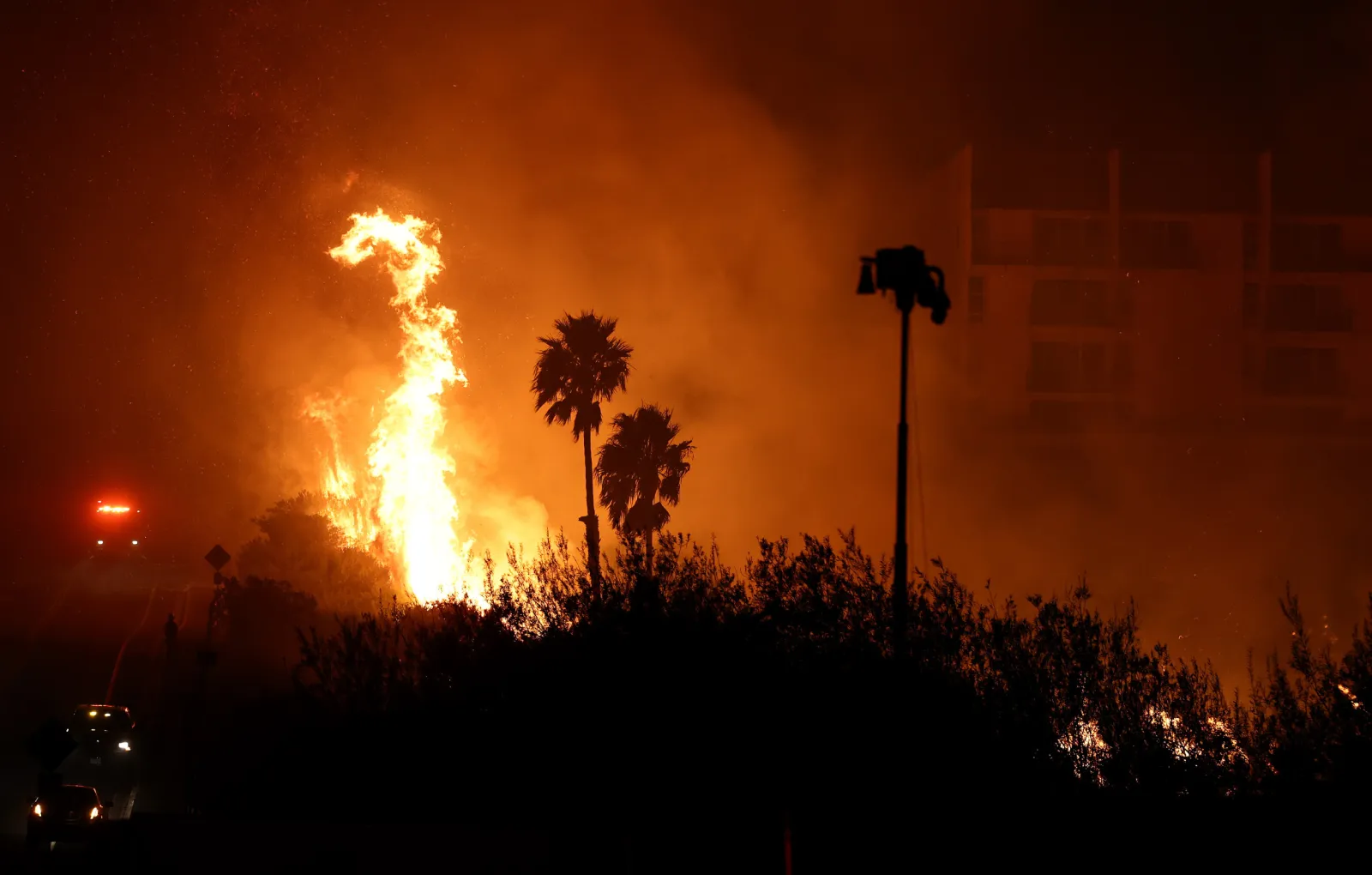 Malibu fire map shows where extreme Franklin blaze is most devastating ...