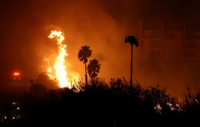 Malibu fire map shows where extreme Franklin blaze is most devastating ...