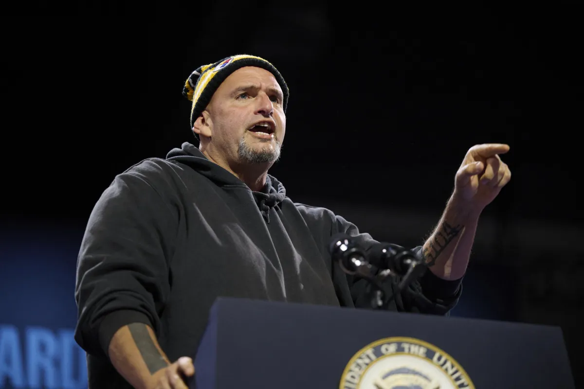 John Fetterman Under Fire as Critics Accuse Him of Sucking Up to MAGA ...