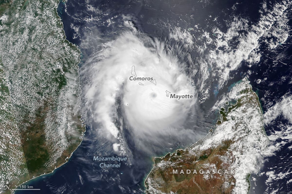 NASA Images Reveal Deadly Cyclone From Space - Newsweek
