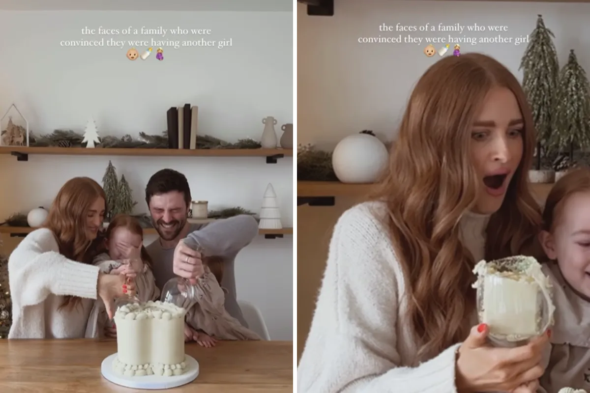Parents of Two Girls Do Gender Reveal for Third Baby, Unprepared for ...