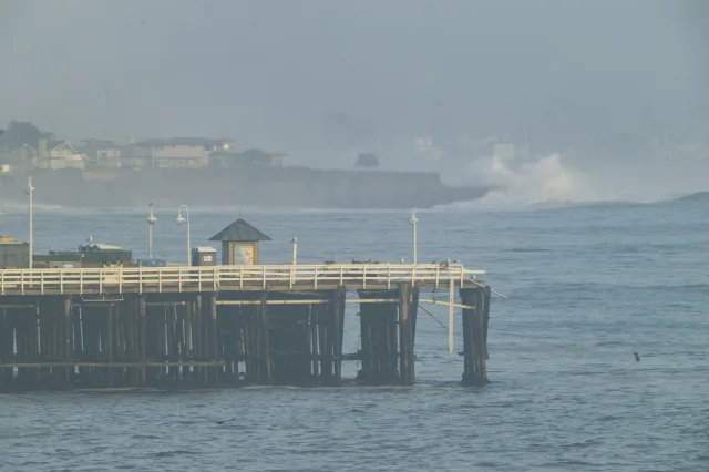 California Pier Collapse Video Shows Santa Cruz Wharf Partially Washed ...