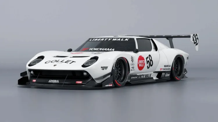 Lamborghini Miura Gets a Motorsport Makeover by Liberty Walk - Newsweek
