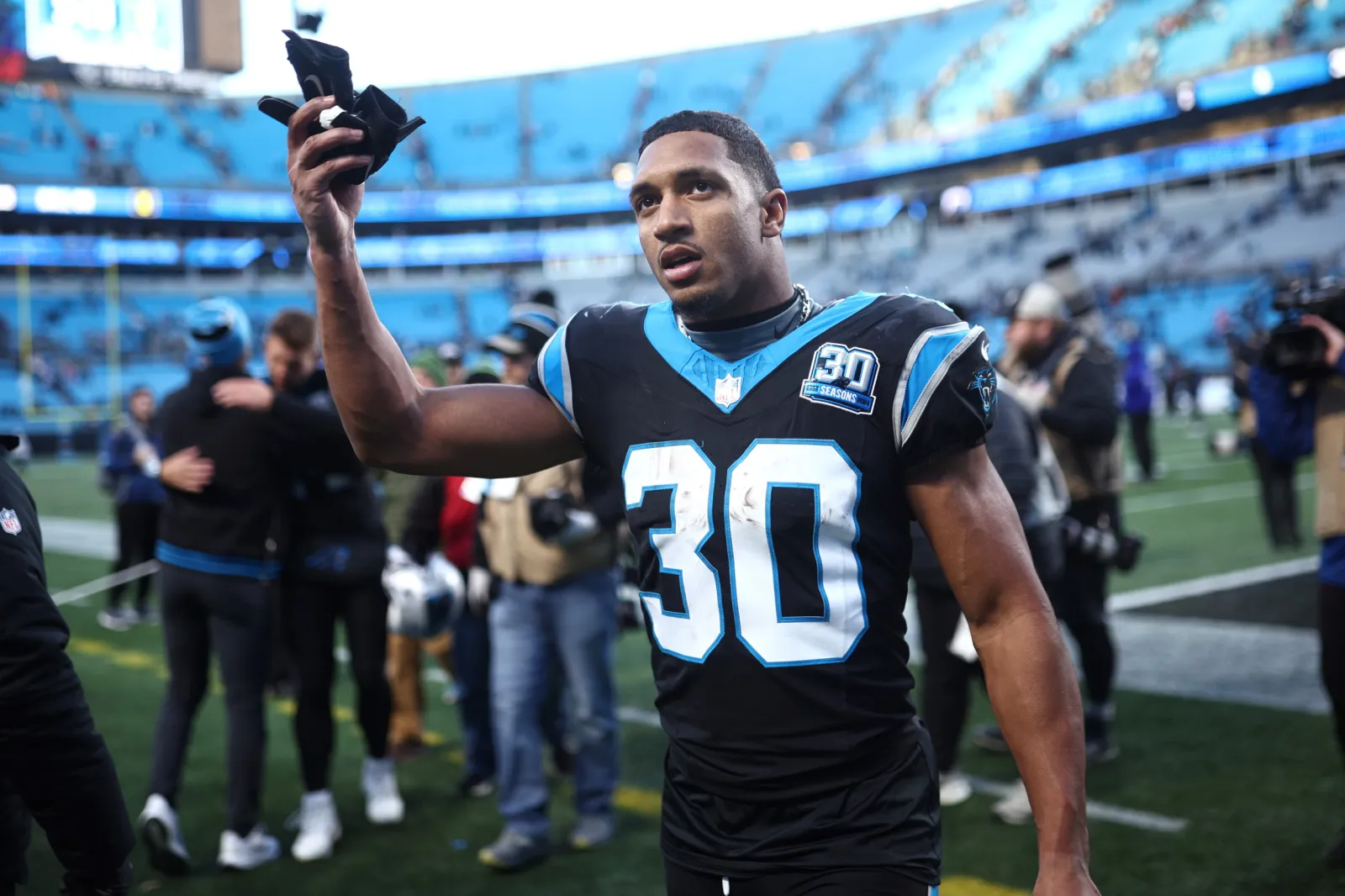 Panthers Star RB Chuba Hubbard Out for Season - Newsweek
