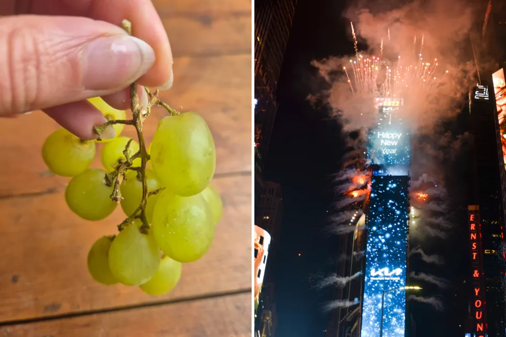 What Is the 12 Grapes Trend? New Year’s Eve Tradition Explained - Newsweek