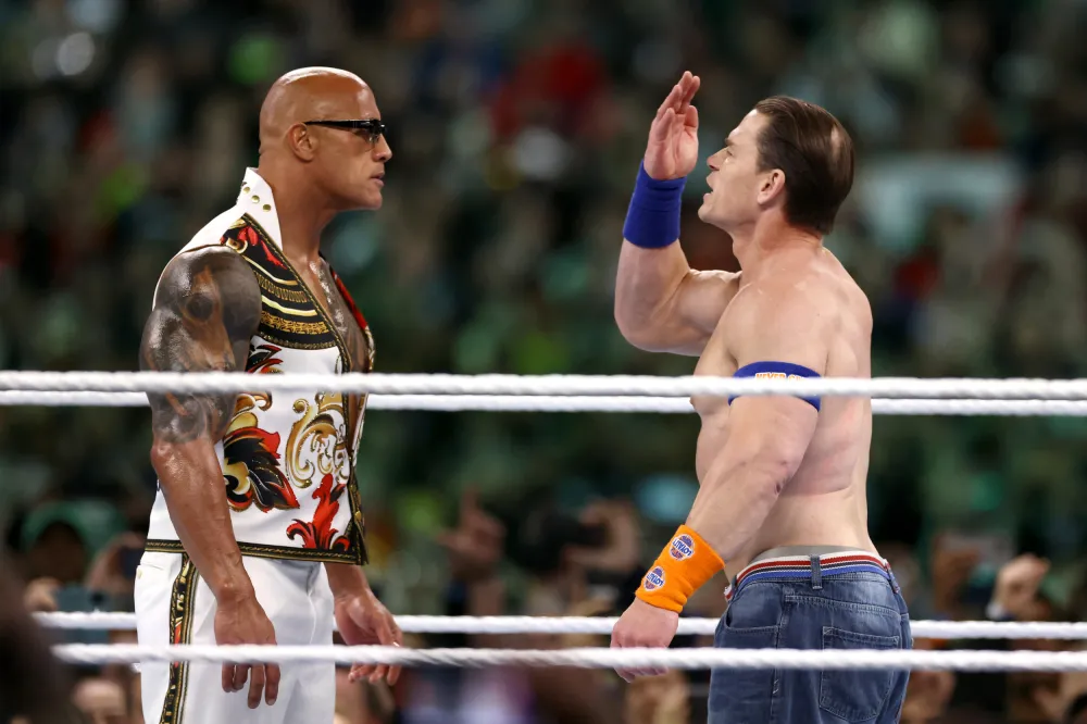 The Rock Responds To WWE WrestleMania Critics - Newsweek
