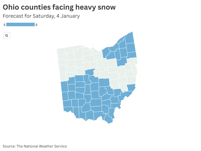 Ohio Polar Vortex Forecast: Midwest To Be Consumed by Cold Snap - Newsweek
