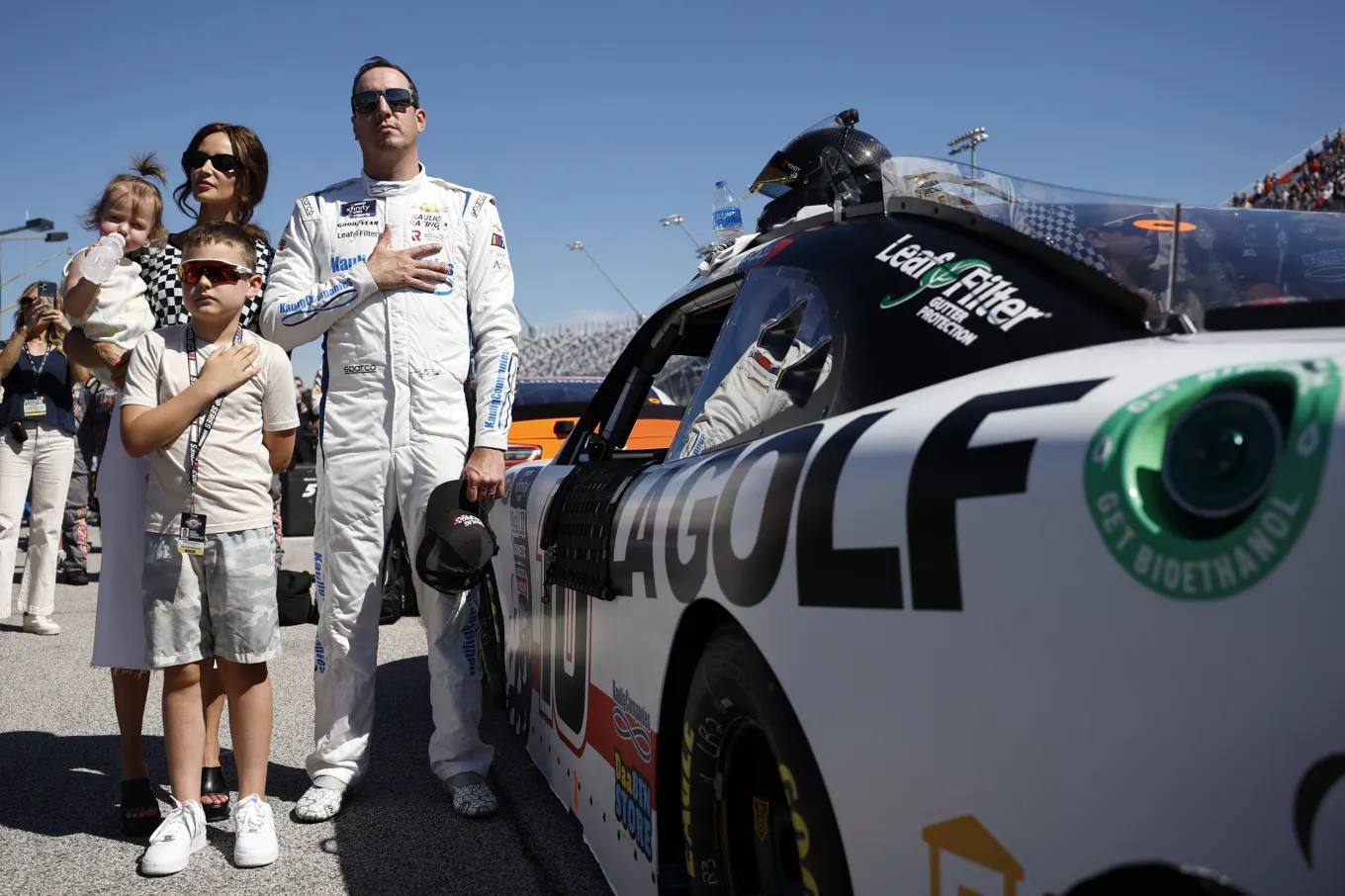 Kyle Busch And Wife Fight Back Tears After Son Brexton's Huge Tulsa Win ...