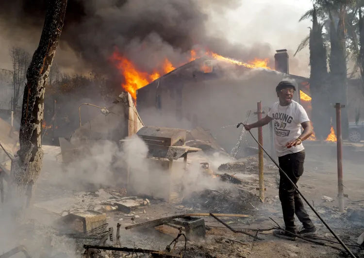 California Residents Without Fire Insurance Lose Everything - Newsweek