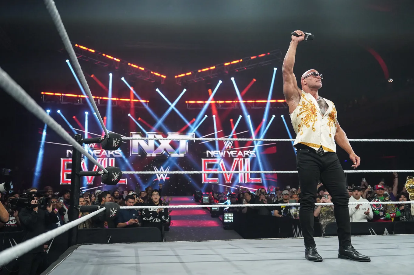 Dwayne Johnson Appearance on WWE NXT Breaks Record - Newsweek