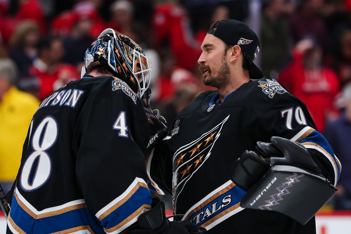 Capitals Plan to Keep Goaltending Tandem of Charlie Lindgren and Logan ...