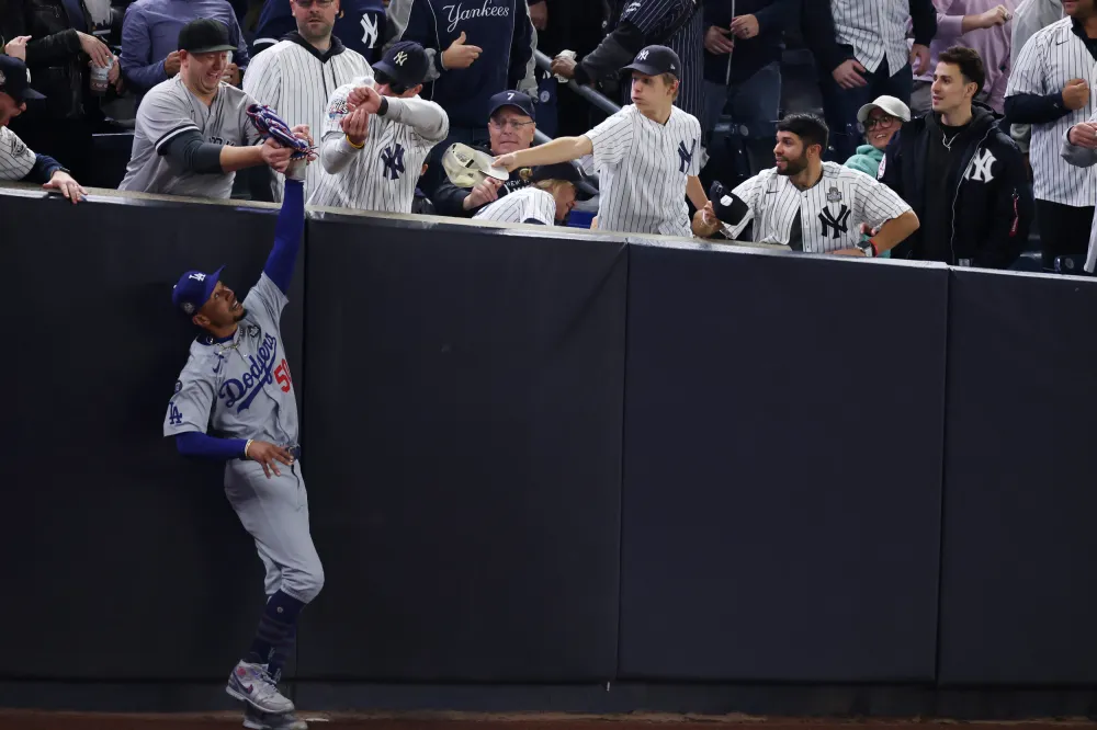 Yankees Fans Who Grabbed Dodgers' Mookie Betts Face Extreme Ban ...