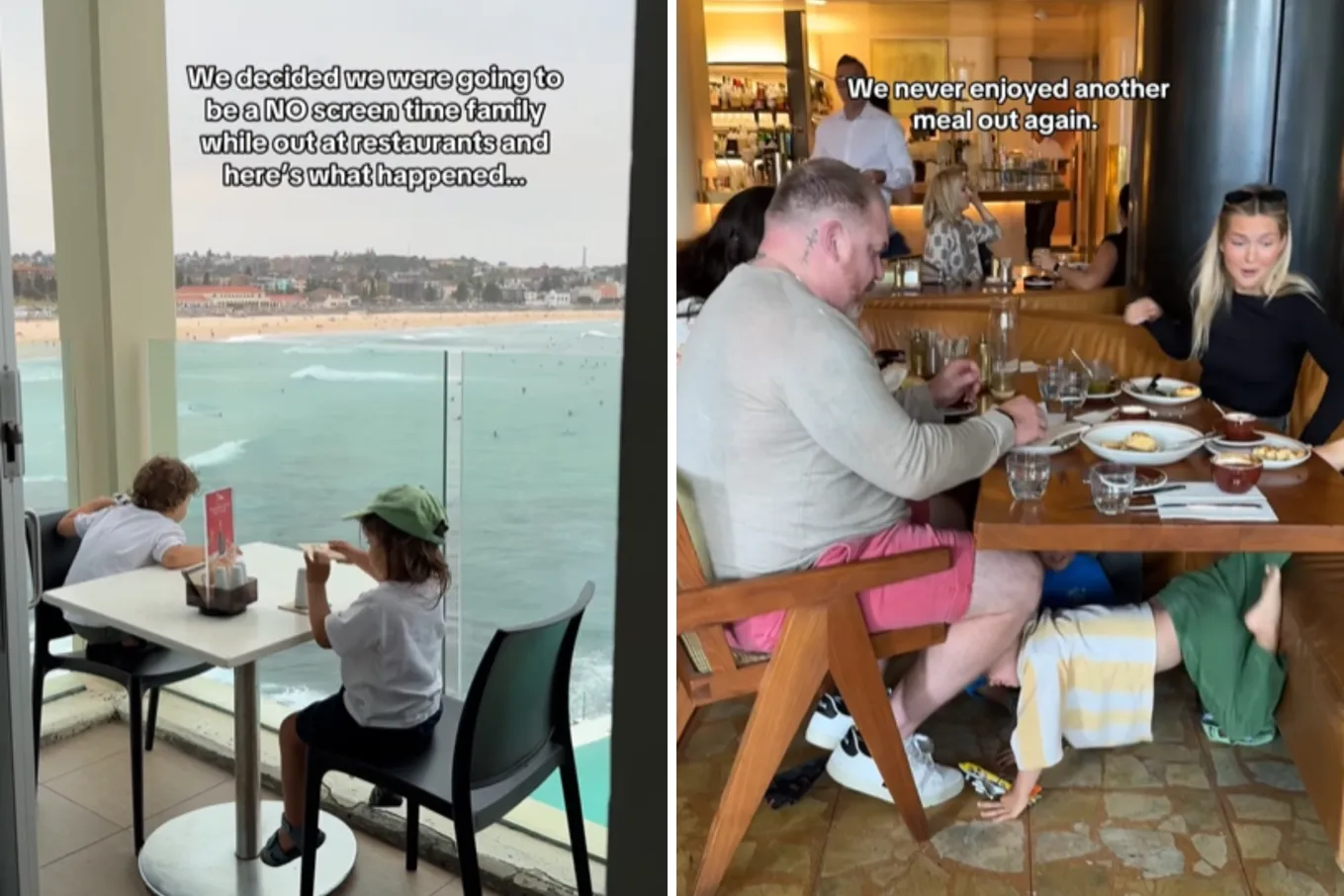 Parents Decide to Be ‘No Screen Time Family’ at Restaurants—Backfires ...