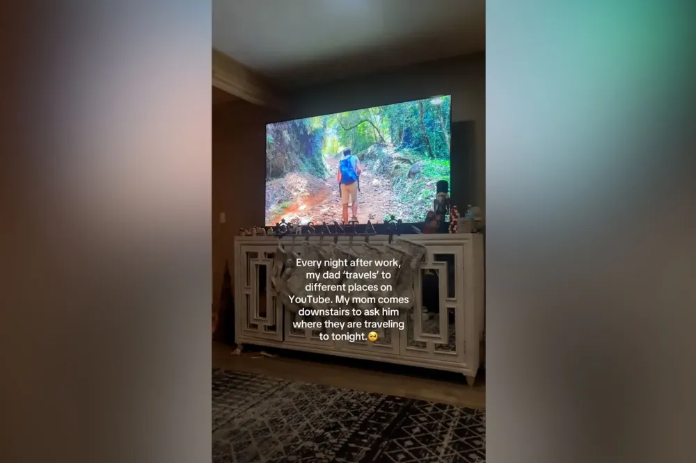 Woman Inspired by Dad’s Nightly Ritual to Travel the World From Home ...