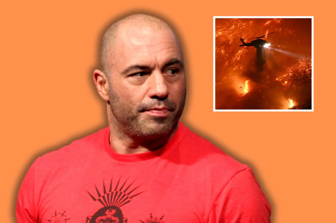 Joe Rogan Podcast Guest Calls Him Out Over LA Fires Remark - Newsweek