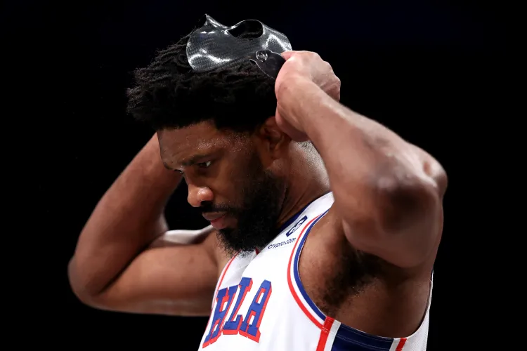 76ers Star Joel Embiid Ruled Out For Remainder of NBA Season - Newsweek