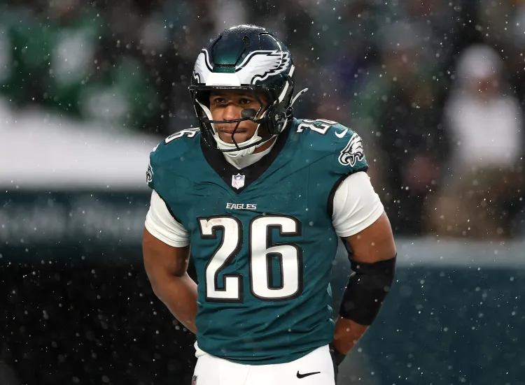 Eagles' Saquon Barkley Had Perfect Two-Word Response Right Before Game ...