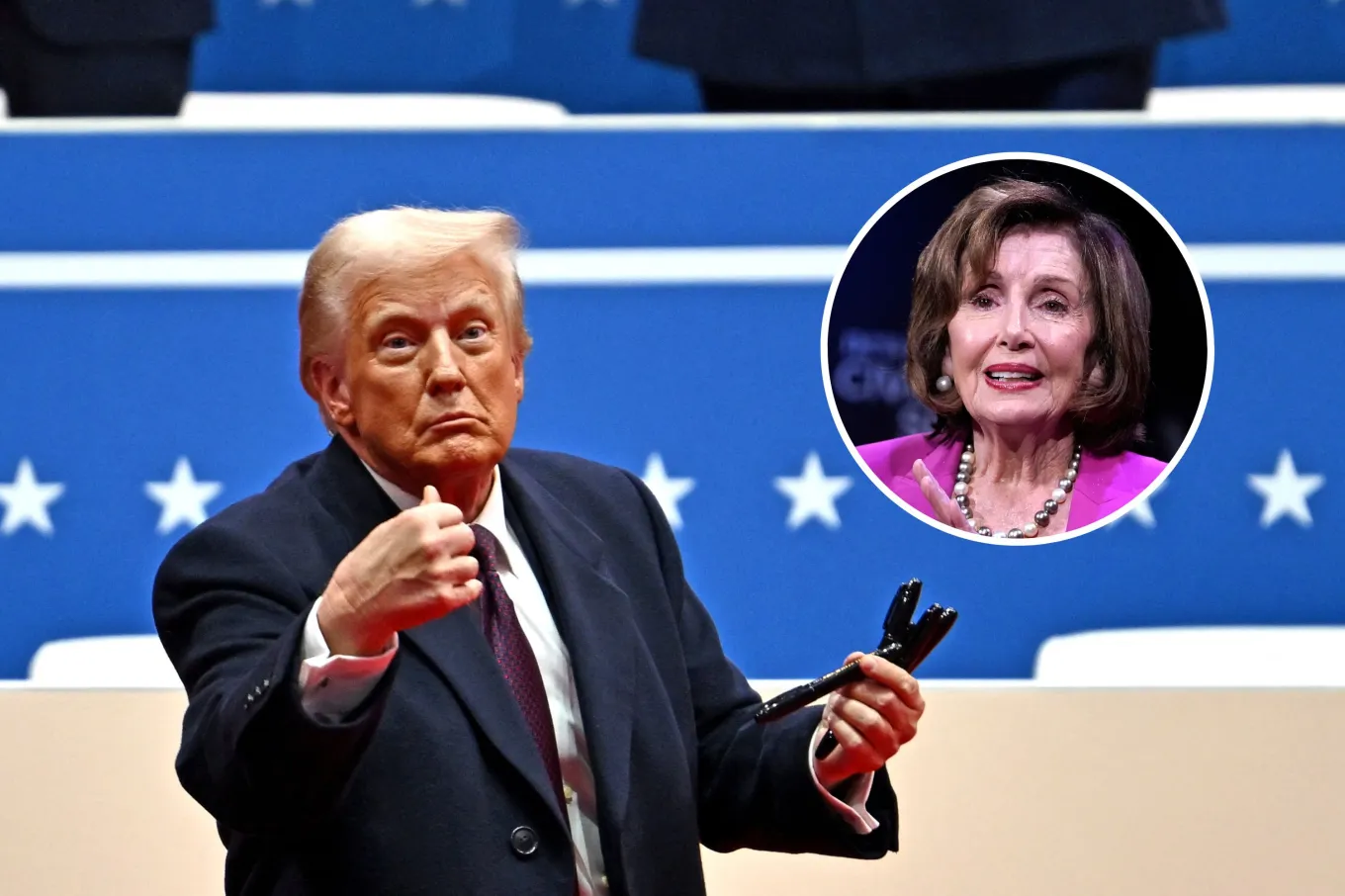 Nancy Pelosi Reacts to Donald Trump’s Sweeping Executive Orders - Newsweek