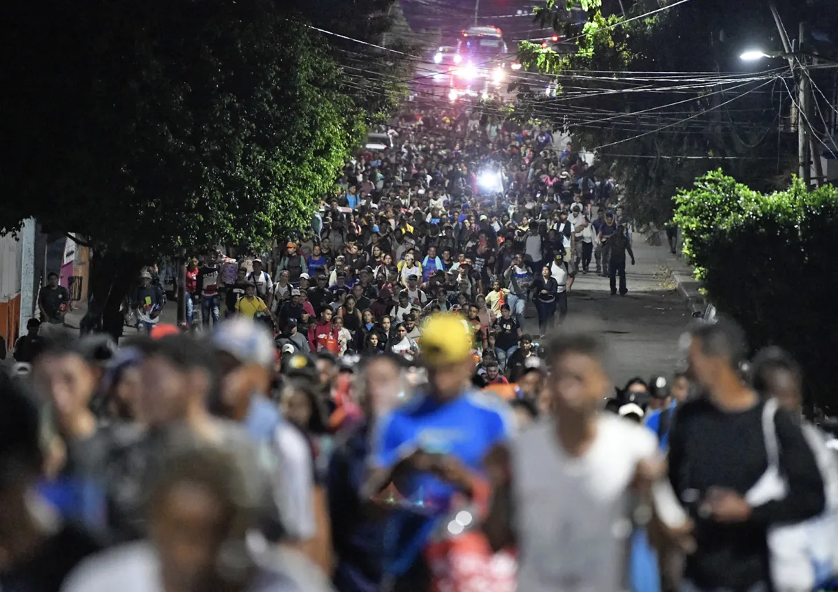 New Migrant Caravan Approaching U.S.-Mexico Border After Trump’s ...