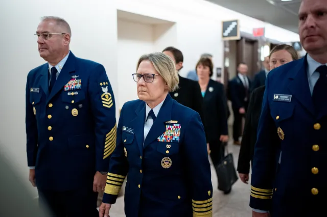 Senator 'Appalled' by Trump firing first female Coast Guard Commandant ...