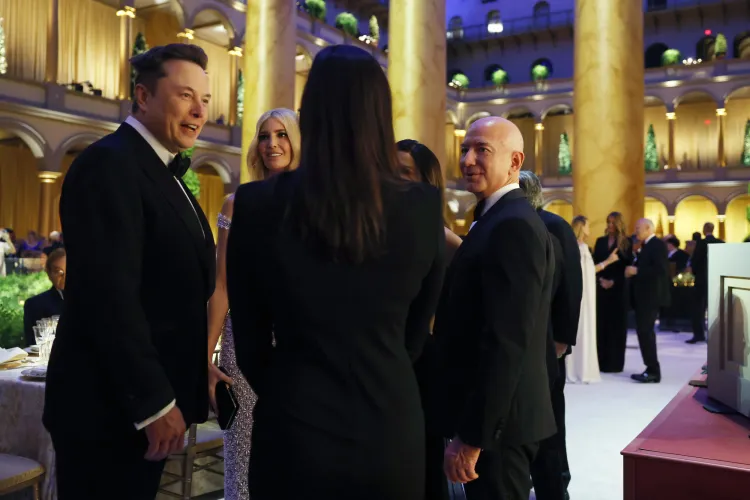 Who Is The Woman Elon Musk Was Spotted With at Trump Inauguration Event ...