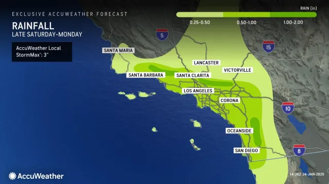 California Wildfire Map Shows Areas Getting Rain This Weekend - Newsweek