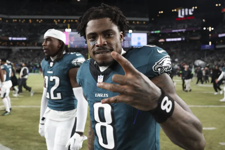 Eagles' CJ Gardner-Johnson Slams Jayden Daniels After NFC Championship ...