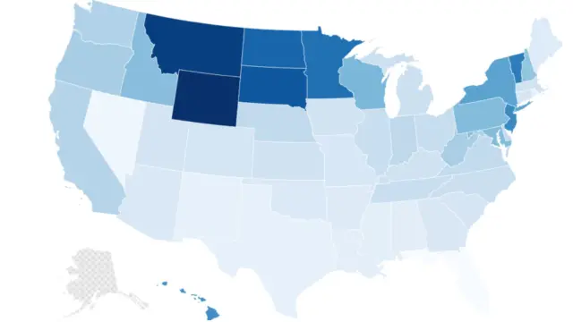 Map Shows States With Highest Medicare Costs for 2025 - Newsweek