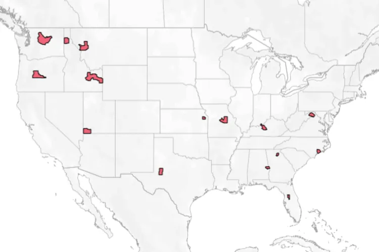 Map Reveals 10 Best Big and Small Cities in the US for Economic Growth ...
