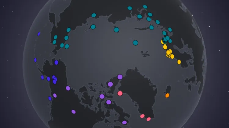 Map Shows Locations of NATO and Russian Military Bases in the Arctic ...