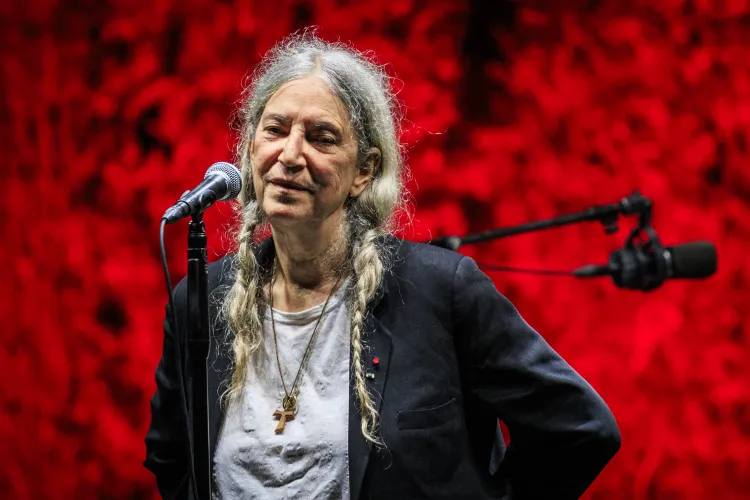 Patti Smith, 78, Makes Bold Statement After Onstage 'Incident' - Newsweek