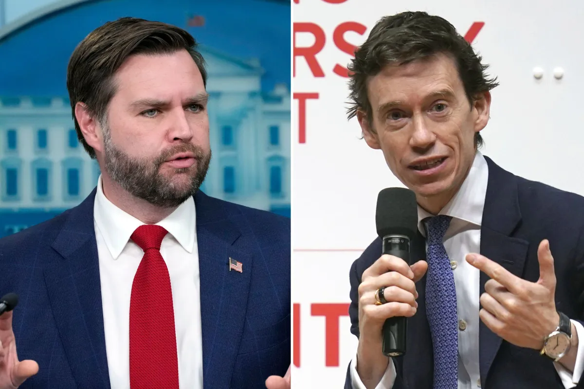 JD Vance Spars with Podcaster Rory Stewart Over Christianity - Newsweek