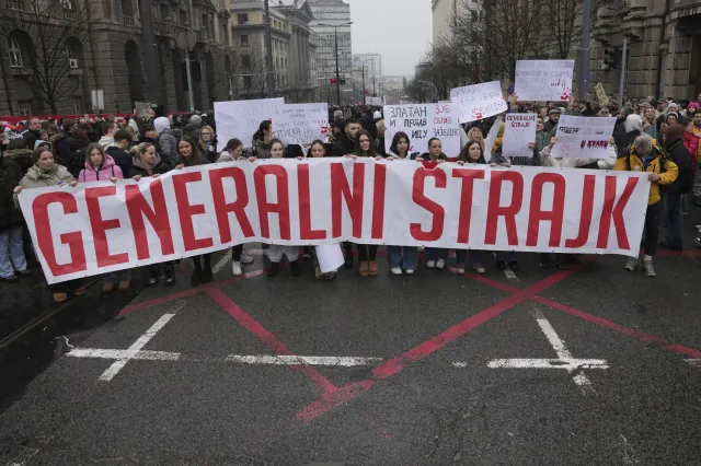 Driver Rams Protest, Woman Hospitalized - Newsweek