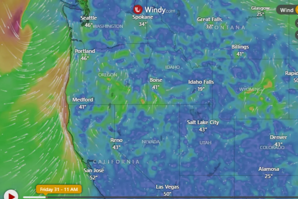 Wind Advisory Issued for 4 States Predicts Gusts Up to 65 mph - Newsweek