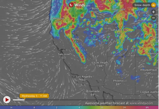 Central California Winter Storm—Live Tracker - Newsweek